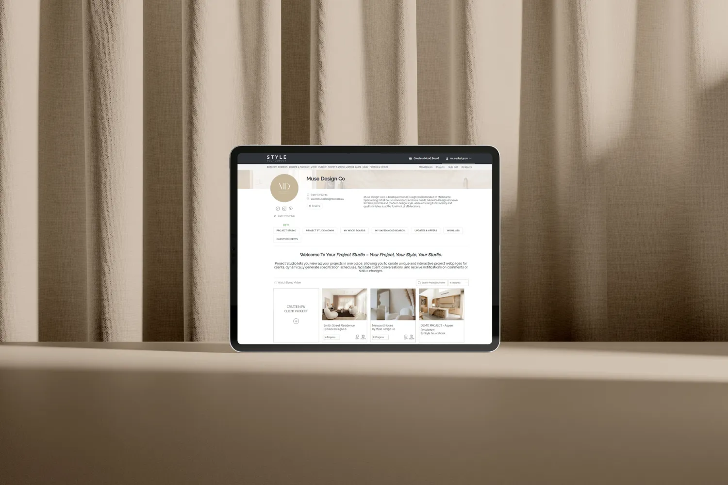 Why Interior Designers are Loving Project Studio - Style Sourcebook