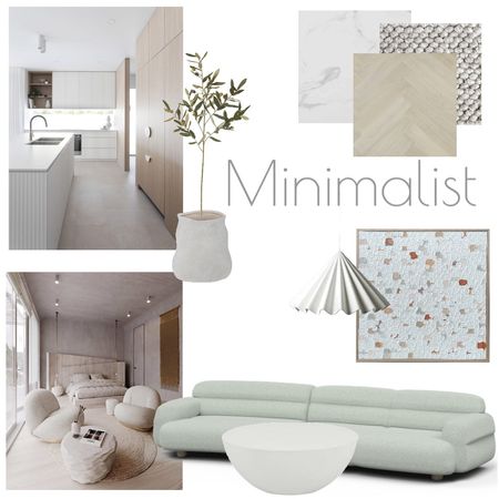 Minimalist Interior Design Mood Board by Phoebe Kenelley - Style Sourcebook