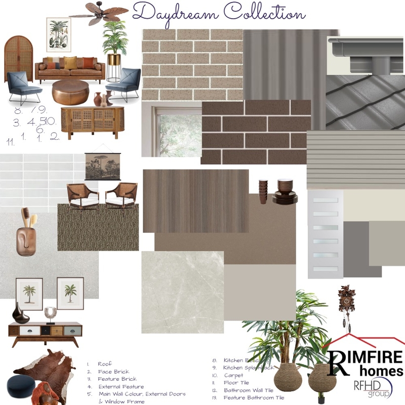 Daydream Collection Interior Design Mood Board by Genene - Style Sourcebook