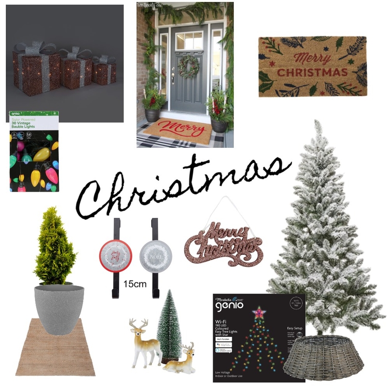 Christmas Interior Design Mood Board by Michmad - Style Sourcebook