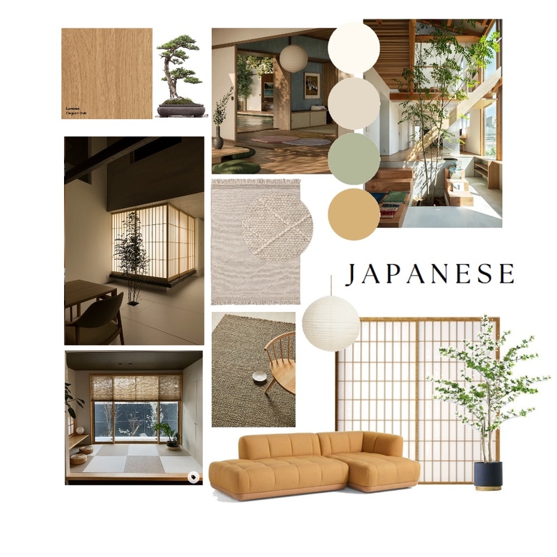 Japanese Interior Design Mood Board by Rumeysa_Yildiz - Style Sourcebook