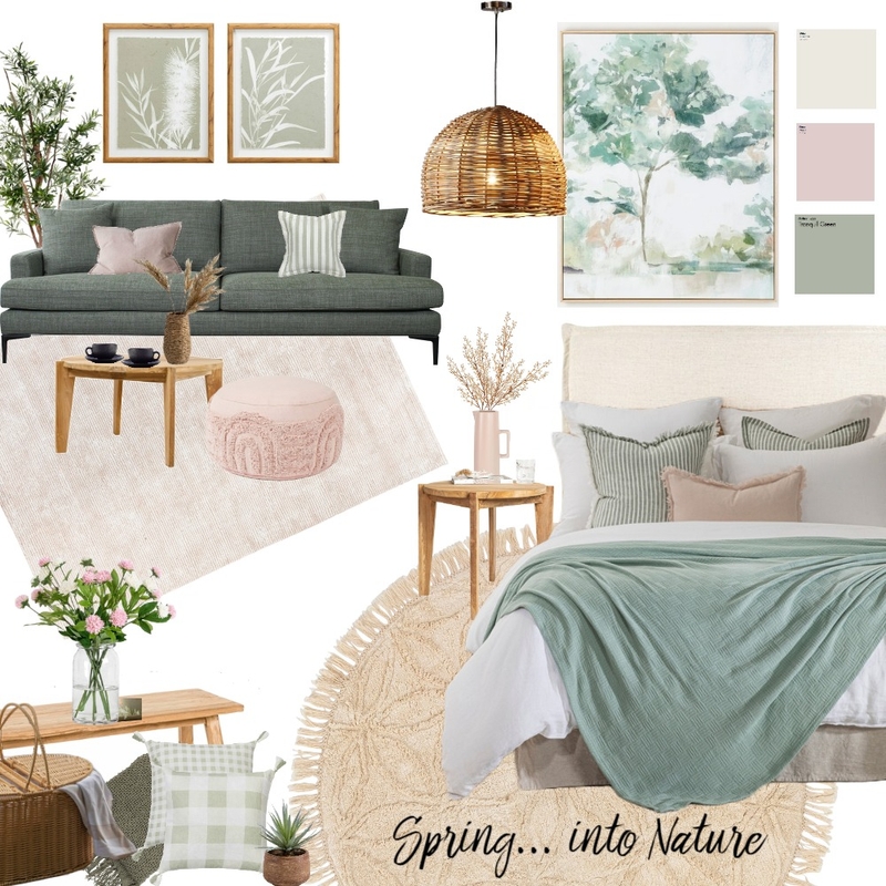Spring into Nature Interior Design Mood Board by Lucey Lane Interiors ...