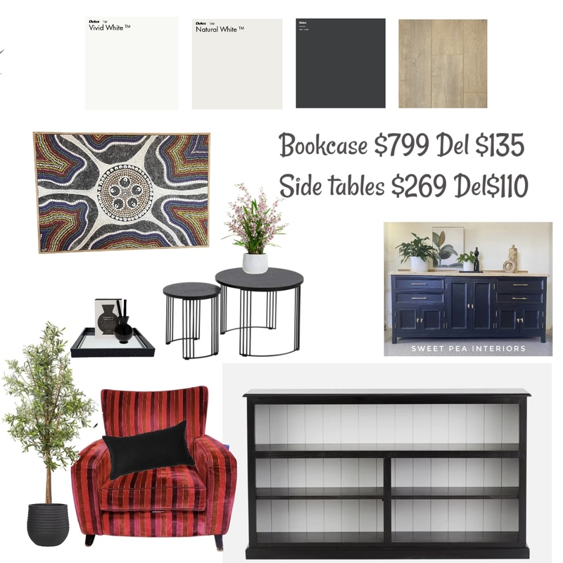 Reception Interior Design Mood Board by Ledonna - Style Sourcebook