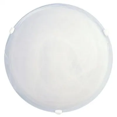 Remo Alabaster Glass Oyster Light, 40cm, White by Oriel Lighting ...