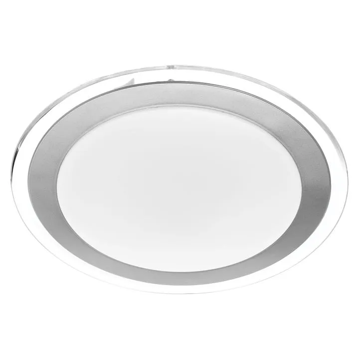 Astrid Colour Changing LED Oyster Light, Small, Silver by Telbix ...