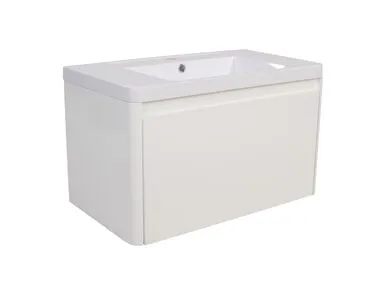 Posh Solus 750mm Wall Hung Vanity Unit by Posh Solus - Style Sourcebook