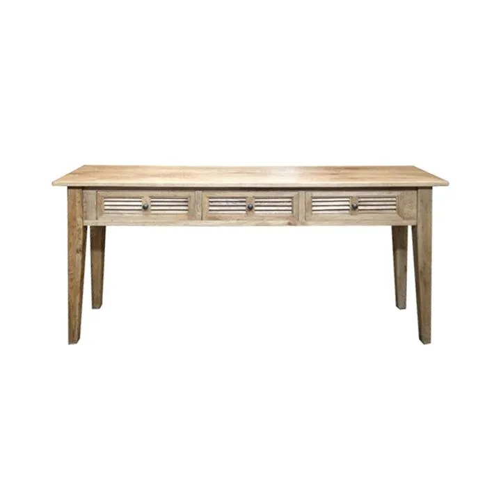 Croix Timber Hall Table, 180cm by Montego - Style Sourcebook