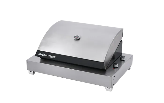 CROSSRAY Portable Electric BBQ high lid by CROSSRAY - Style Sourcebook