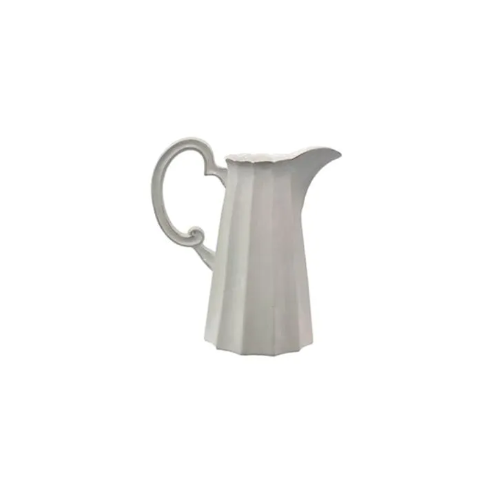 Xavier Dolomite Ceramic Pitcher by Provencal Treasures - Style Sourcebook