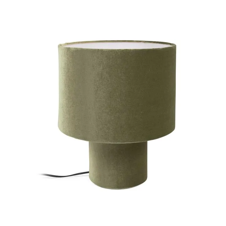 Calvario Velvet Table Lamp by El Diseno - Style Sourcebook