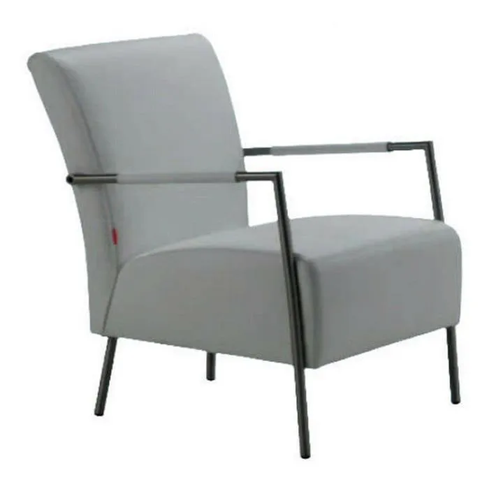 Eclipse Faux Leather Armchair by MY Room - Style Sourcebook