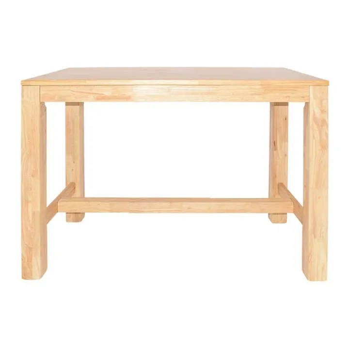 Chunk Commercial Grade Timber Bar Table, 120cm, Natural by Eagle Furn ...