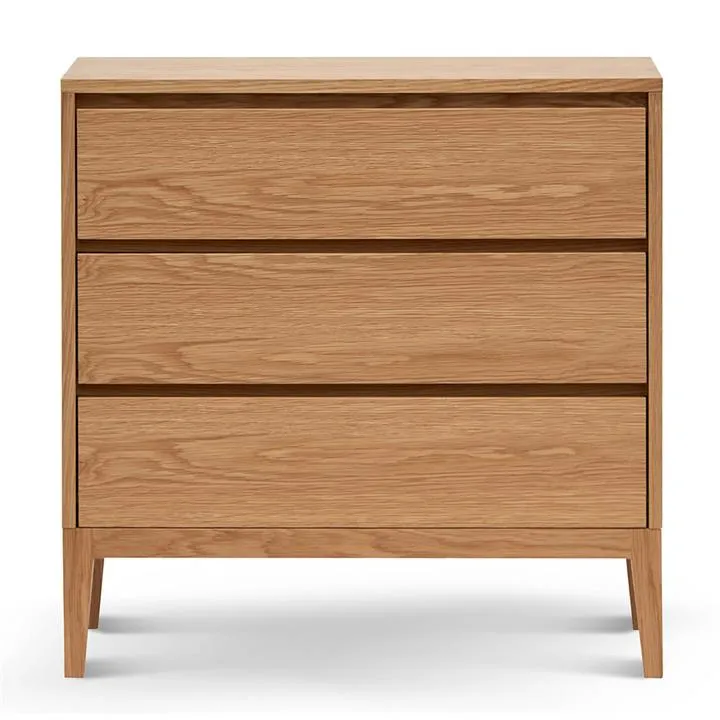 Iano Wooden 3 Drawer Dresser, Natural by Conception Living - Style ...