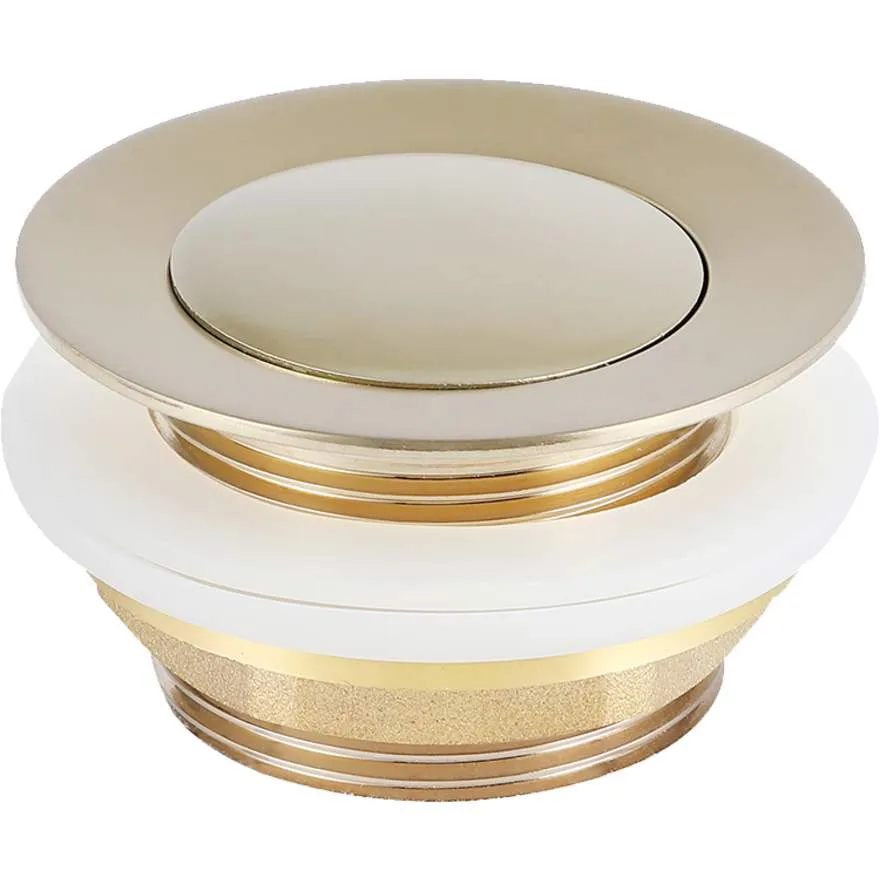 Classic Gold Pop-Up Bath Waste by Oliveri - Style Sourcebook