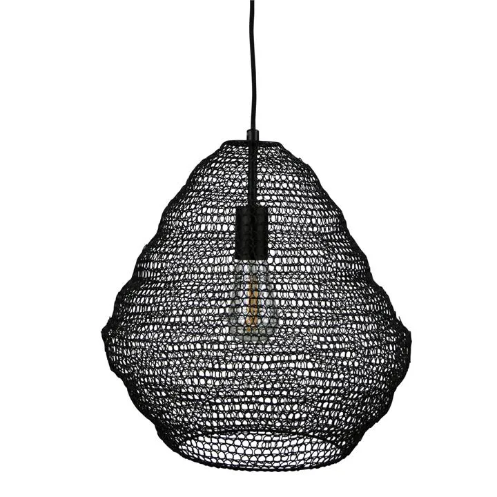 Mudag Metal Mesh Pendant Light, Large by Oriel Lighting - Style Sourcebook