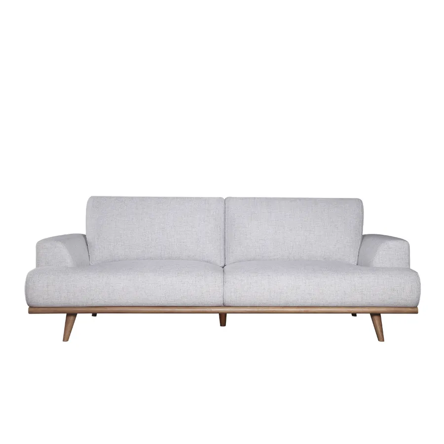 Xander Luna Flint Sofa - 3 Seater by James Lane - Style Sourcebook
