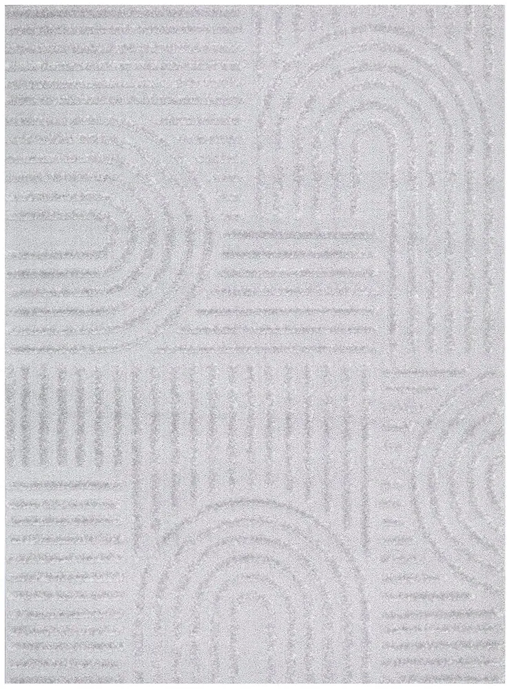 Marigold Dior Silver by Rug Culture - Style Sourcebook