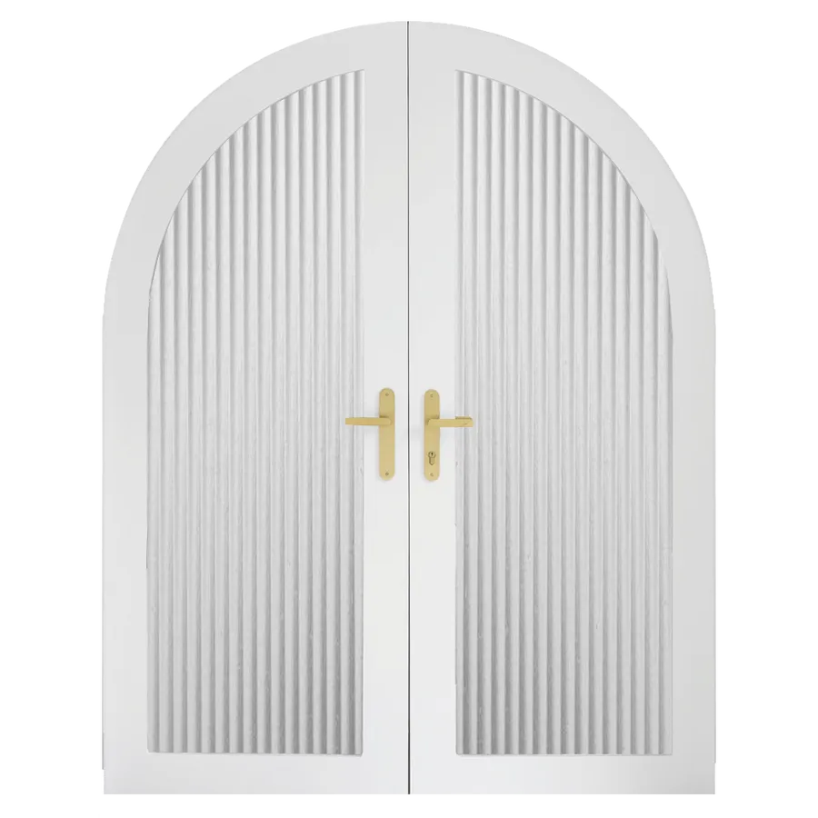 DOUBLE ARCH FRONT DOORS by Hardware Concepts - Style Sourcebook