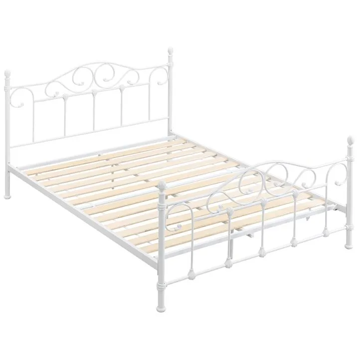 Adrain Metal Bed, Double by Cosyhut - Style Sourcebook