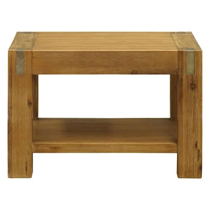 Berida Acacia Timber Lamp Table by Rivendell Furniture - Style Sourcebook