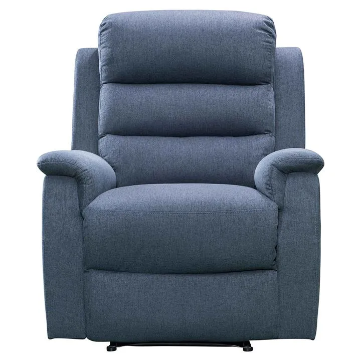 Reno Fabric Recliner Chair, Charcoal by Rivendell Furniture - Style ...