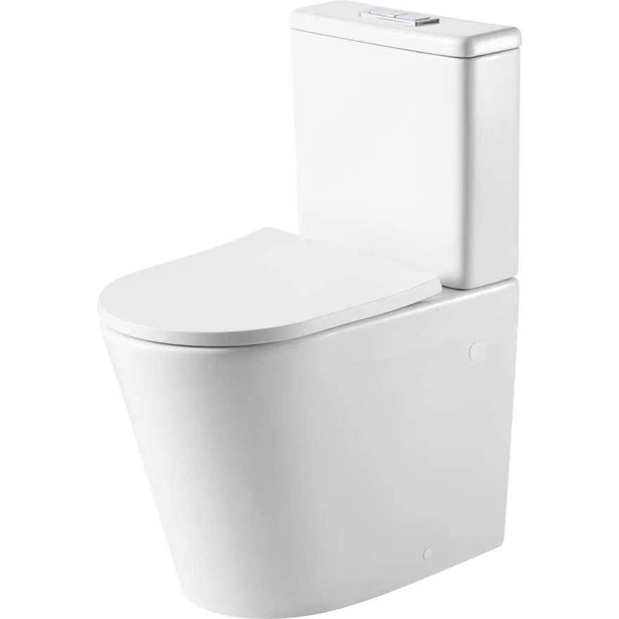 Vienna Short Projection Comfort Height Back To Wall Toilet Suite by ...